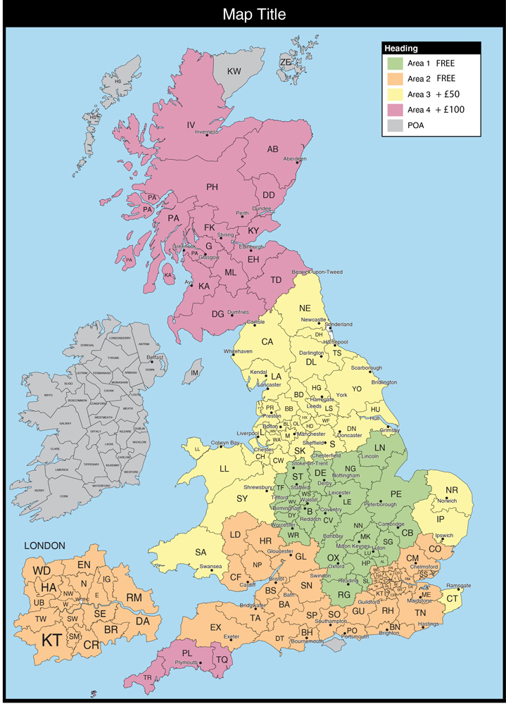 Delivery Charges - Back in Action