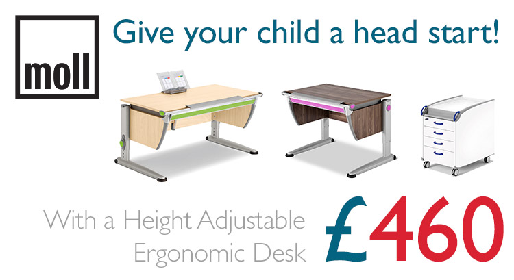 Moll Runner Compact Desk - Back in Action