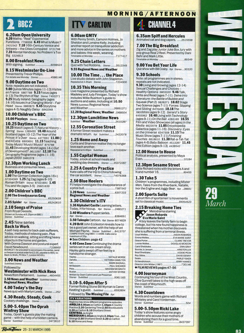 The Official Christmas Radio Times 2011 Countdown Thread - Page 42 ...